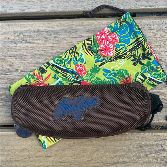 Maui Jim | Accessories | Maui Jim Hard Zipper Sunglasses Case With Clip ...